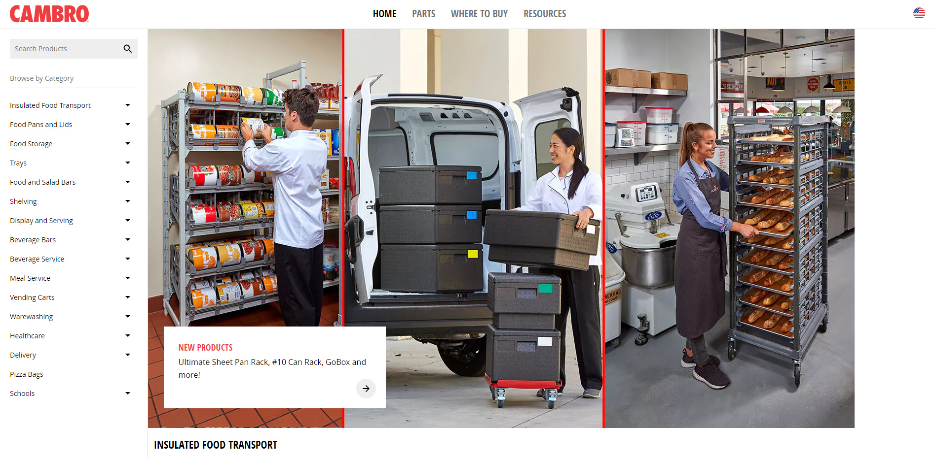 The new Cambro website - Fsg Italia EN