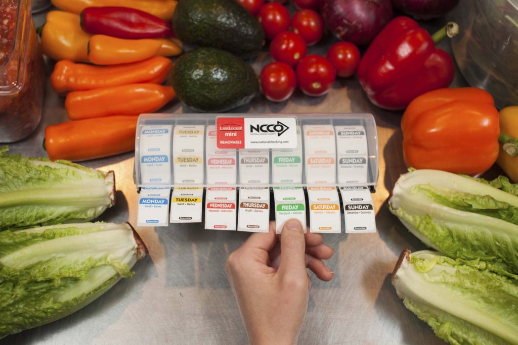 NCCO - Etichette per la rotazione dei cibi - Fsg Italia IT